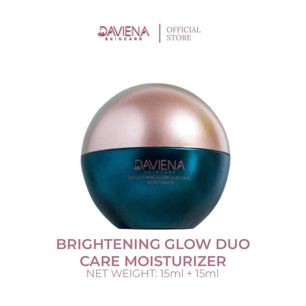 Jual DAVIENA SKINCARE Brightening Glow Duo Moisturizer | Shopee Indonesia
