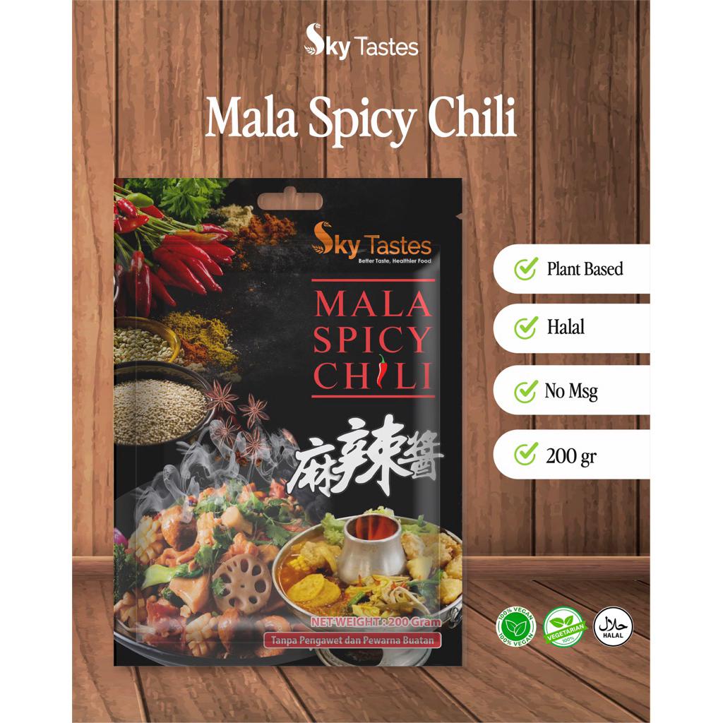 Jual Mala Spicy Chilli SkyTastes 200GR | Shopee Indonesia