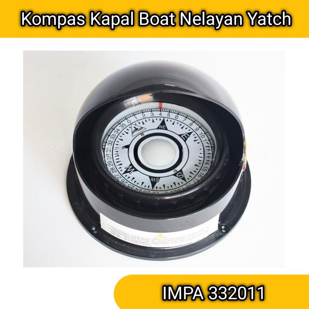 Jual Marine Compass 4" IMPA 332011 DC 12V Kompas Kapal Yatch Boat ...
