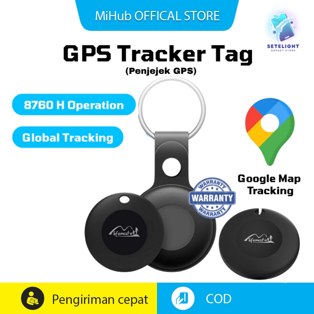 Jual MILI lifetag GPS Tracker Android & iOS -Penjejak GPS Global ...