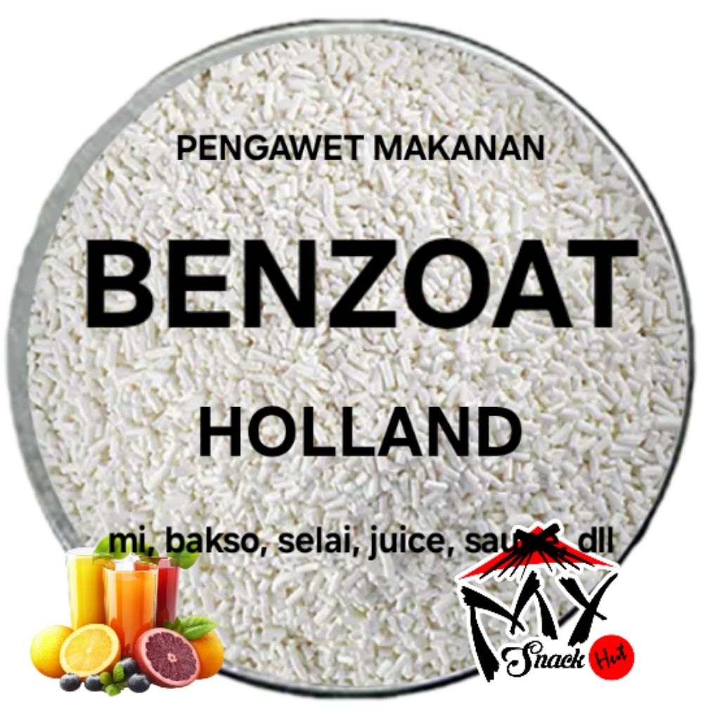 Jual SODIUM BENZOAT 250GR FOOD GRADE PENGAWET MAKANAN NATRIUM BENZOATE ...