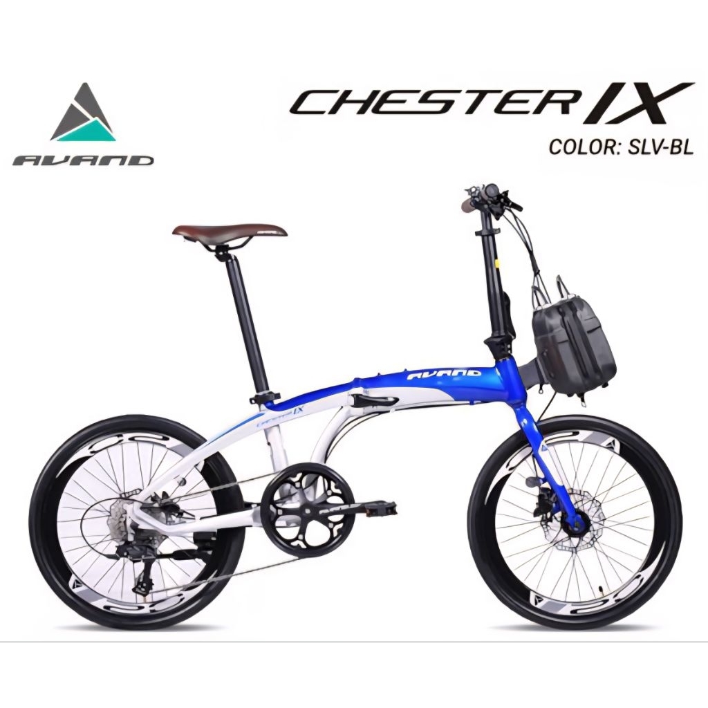 Jual Sepeda lipat Avand Chester VIII 8sp IX 9sp hydraulic Alloy ...