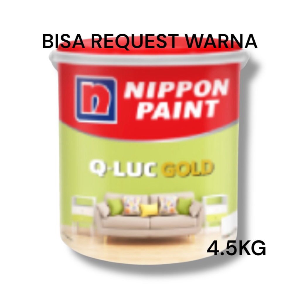 Jual Q LUC GOLD, CAT TEMBOK INTERIOR NIPPON PAINT 4.5KG | Shopee Indonesia
