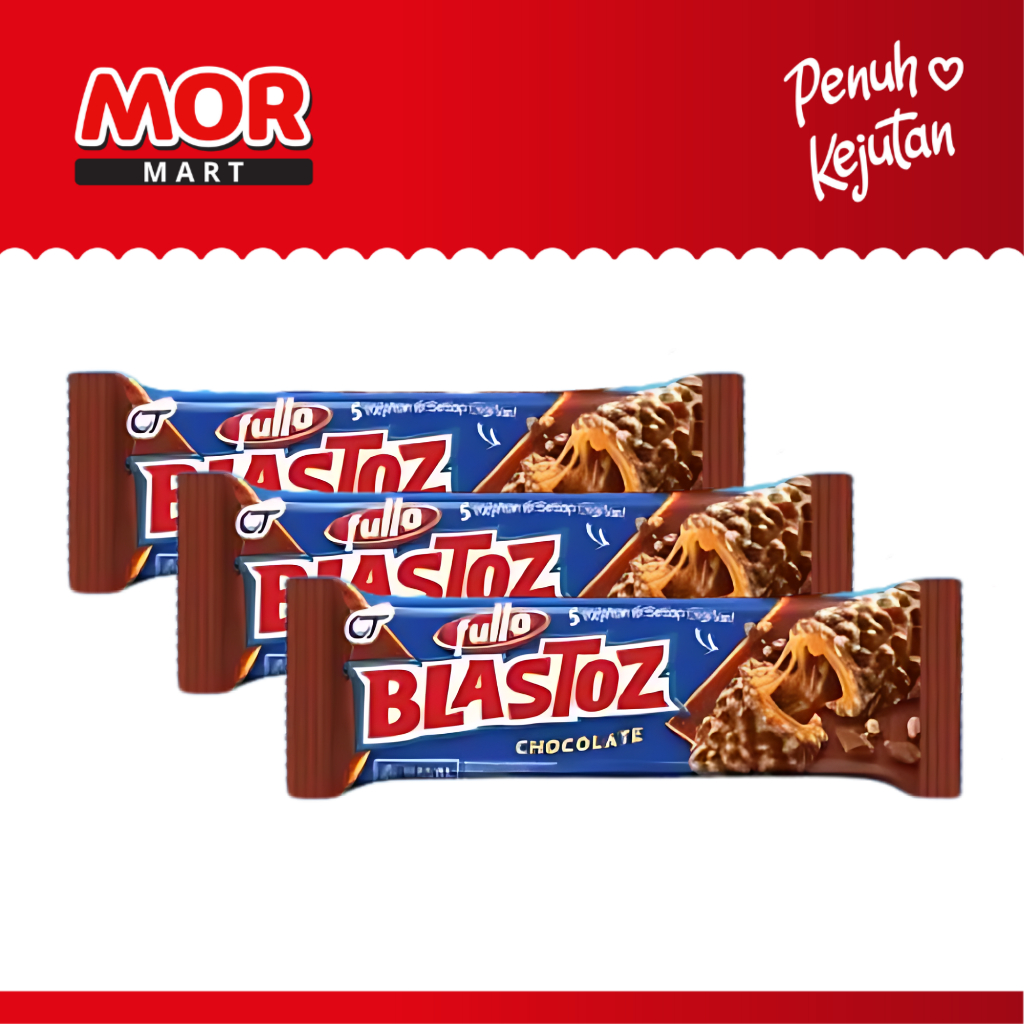 Jual Beli 3 Lebih Murah - BLASTOZ Bitez Chocolate Cemilan Coklat Wafer ...