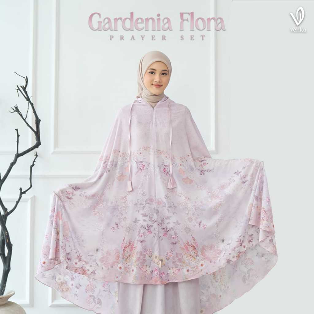 Jual Venka Prayer Set Mukena Gardenia Flora | Shopee Indonesia