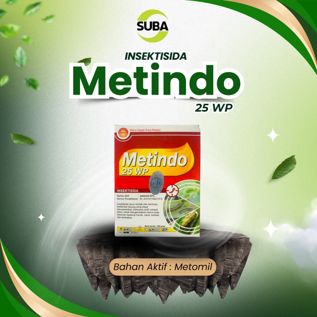 Jual INSEKTISIDA METINDO 25 WP 100gram 250gram pembasmi hama pada ...
