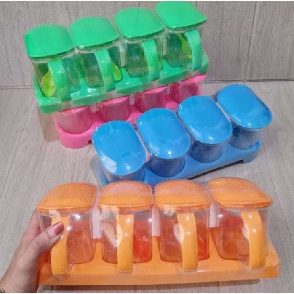Jual Kitchen set Beauty Mercury 3 set dan 4 set / Tempat Bumbu Set ...