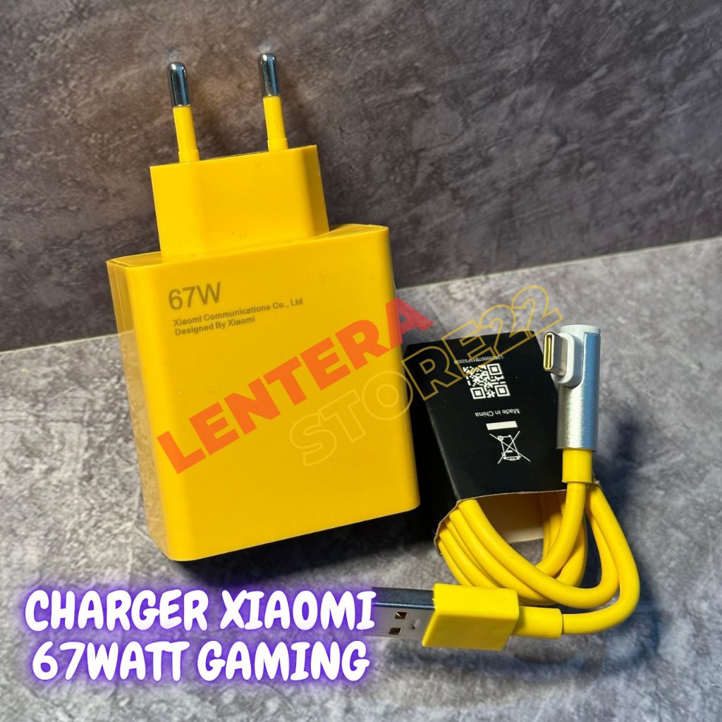 Jual Casan Charger Cas Xiaomi 67W TURBO Super Fast USB to Type C Redmi ...