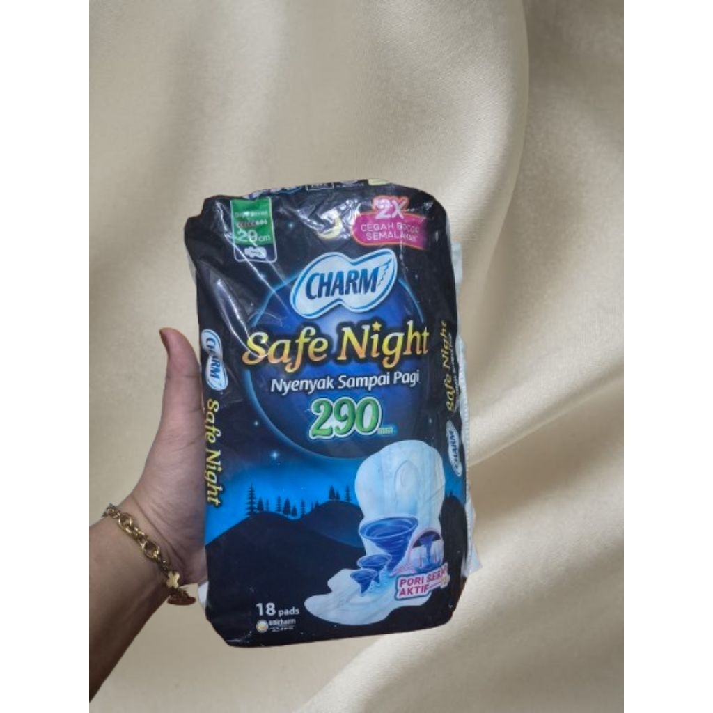 Jual Charm Safe Night 29cm 18 pads dan 20 pads | Shopee Indonesia