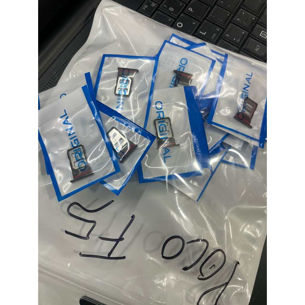 Jual Sim Tray Sim Lock Sim Card Tempat Kartu XIAOMI POCO F5 - Hitam ...
