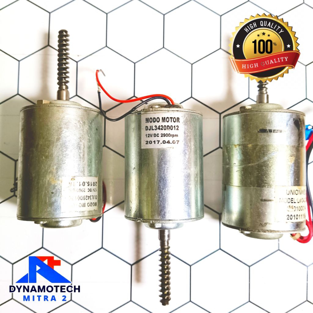 Jual Dinamo Motor DC 12V 2900RPM Motor MODO Gear Ulir | Shopee Indonesia