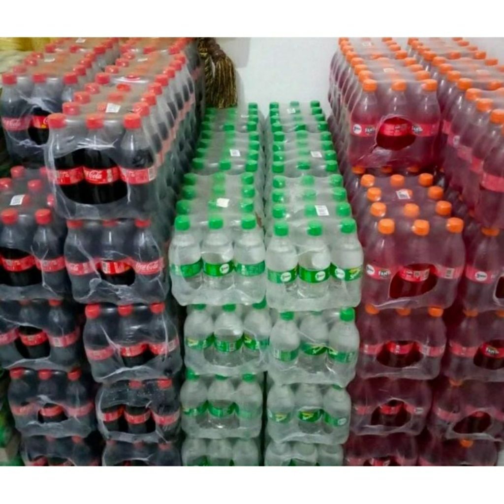 Jual Fanta / Coca Cola / Sprite Kemasan Botol 250ml / 390ml 1 Pak (isi ...