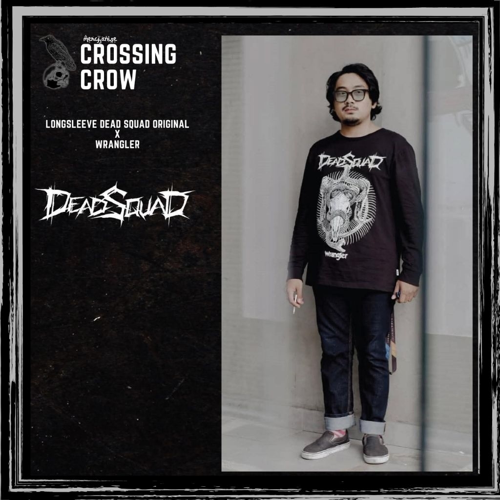 Jual Longsleeve Dead Squad x Wrengler Original | Shopee Indonesia