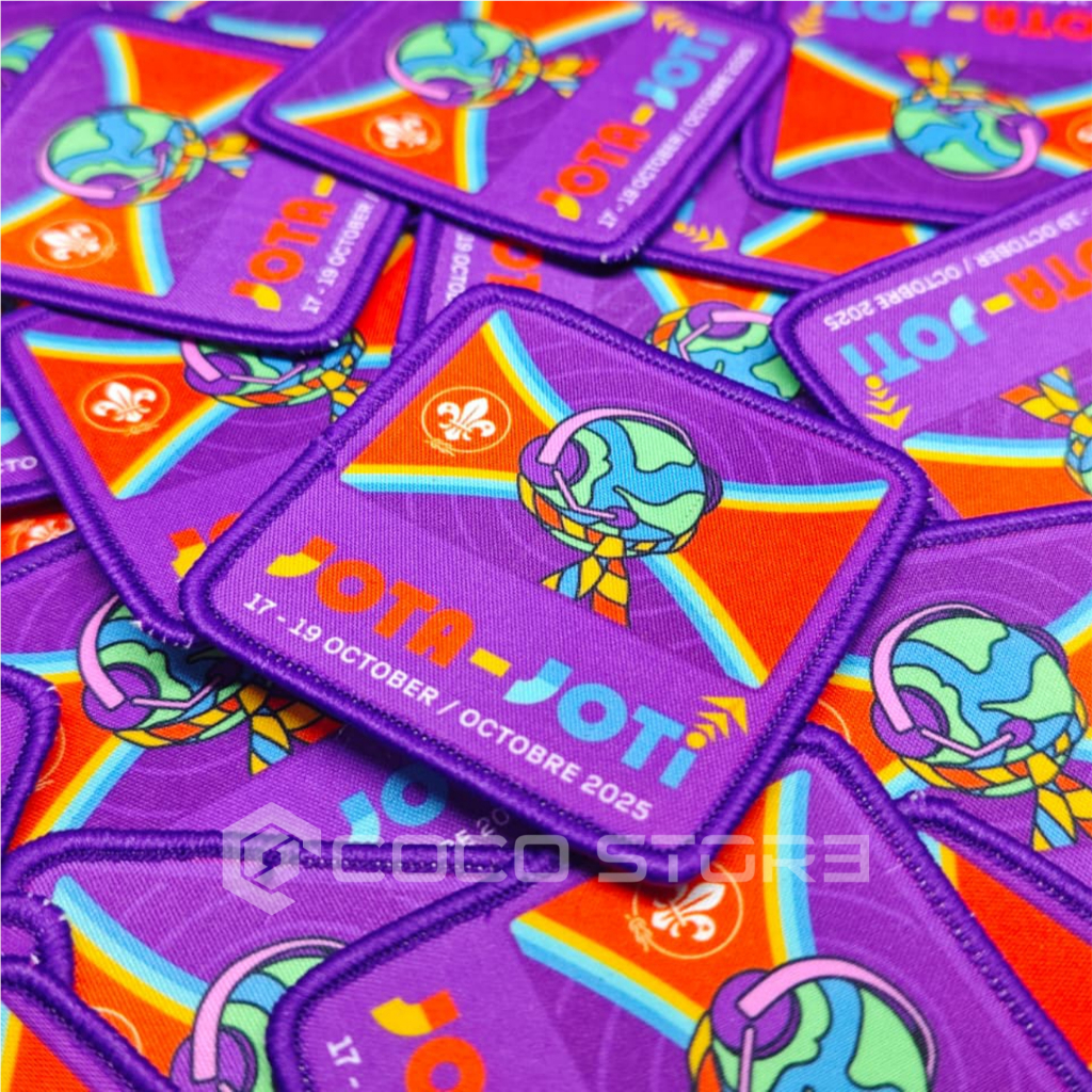 Jual Badge Patch Tiska Jota Joti tahun 2025 sublim premium | Shopee ...
