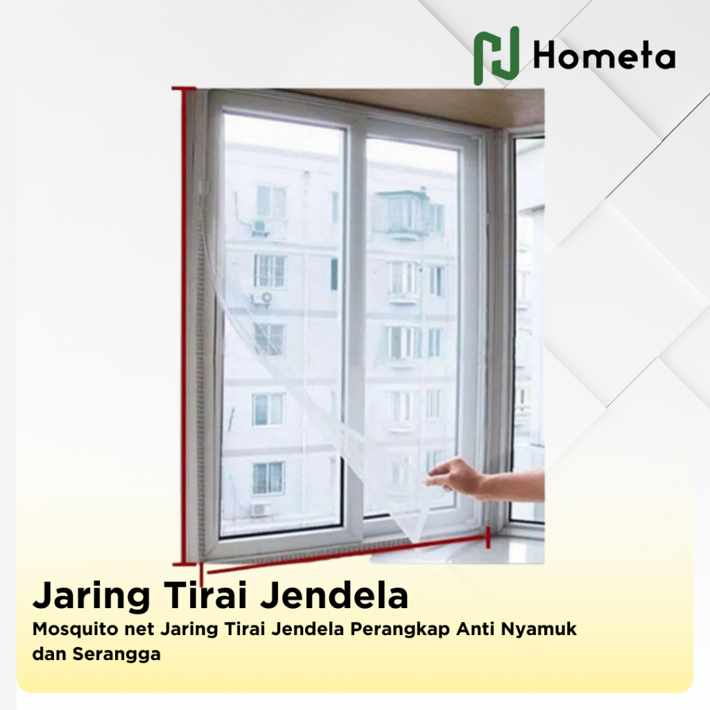 Jual KASA / JARING NYAMUK / Ram Nyamuk Mosquito Net Untuk Jendela ...