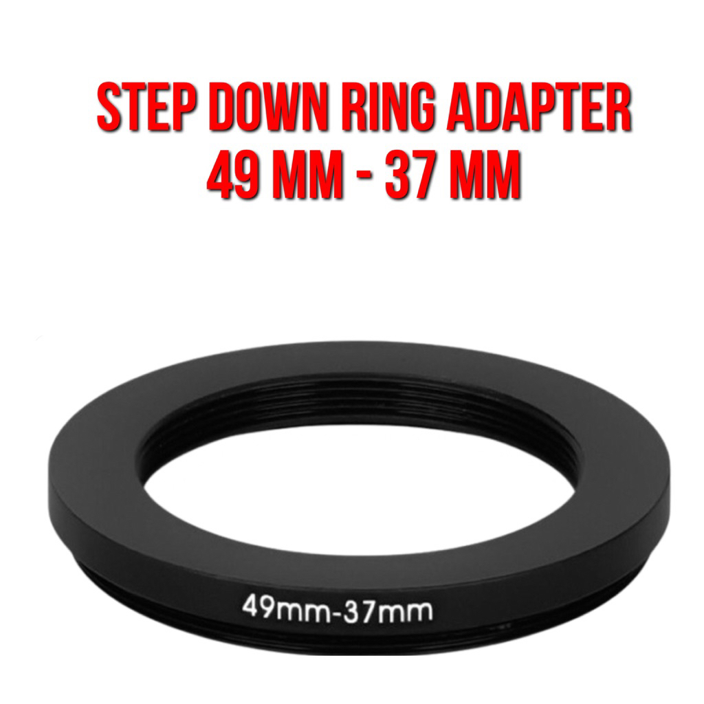 Jual BAMI Step Down StepDown 49 mm - 37 mm Filter Ring Adapter Stepping ...
