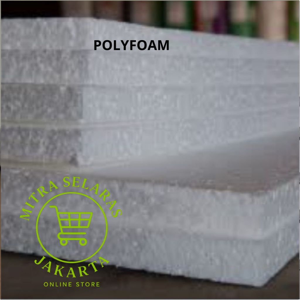 Jual Polyfoam Putih Depron Potongan & Lembaran tebal 5mm Ukuran 30 x ...