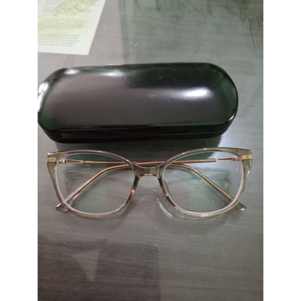 Jual kaca mata cat eye i see you glass | Shopee Indonesia