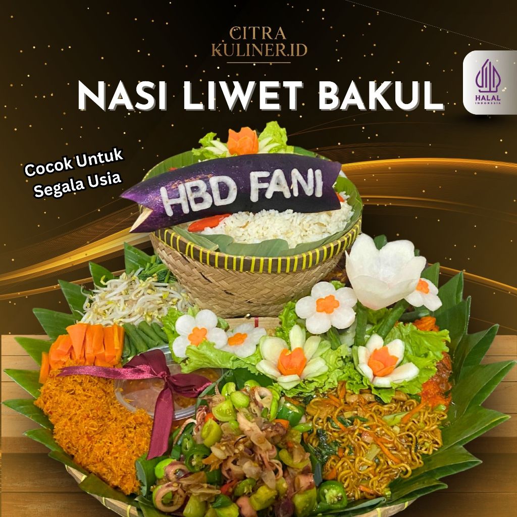 Jual Paket Nasi Liwet Bakul Jumbo Komplit & Enak, Porsi 5 sampai 25 ...