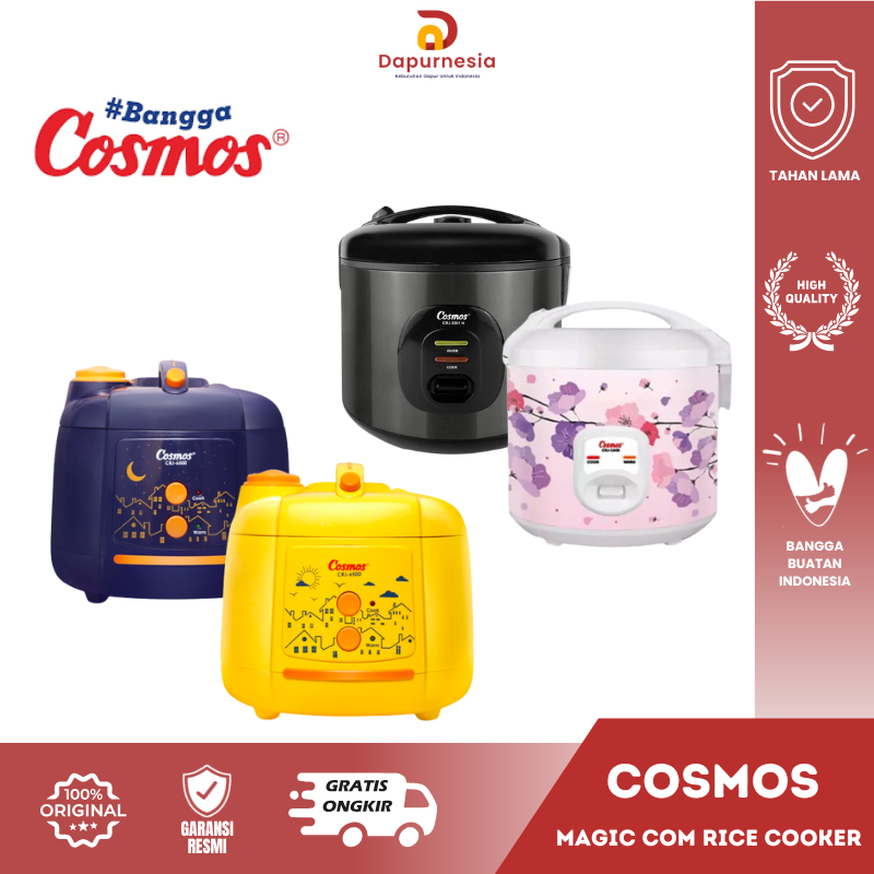 Jual Cosmos Magic Com Rice Cooker Warmer CRJ Penanak Nasi Anti Lengket ...