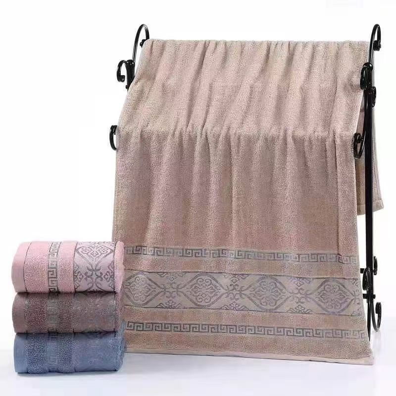 Jual Motif Bunga Lonjong Handuk Mandi Dewasa 400 Gram 70 x 140 cm ada 6 ...