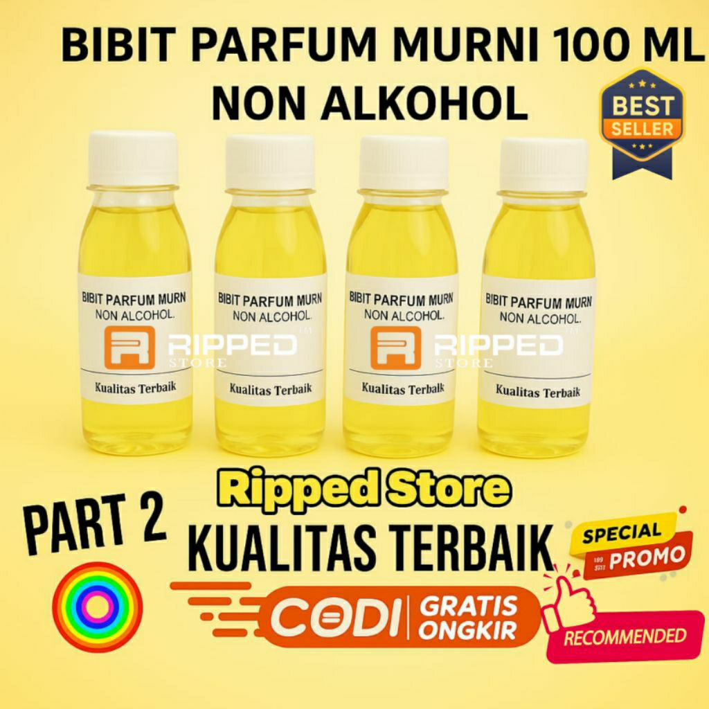 Jual Bibit Parfum Murni Tanpa Alkohol Refill 100ml | Shopee Indonesia