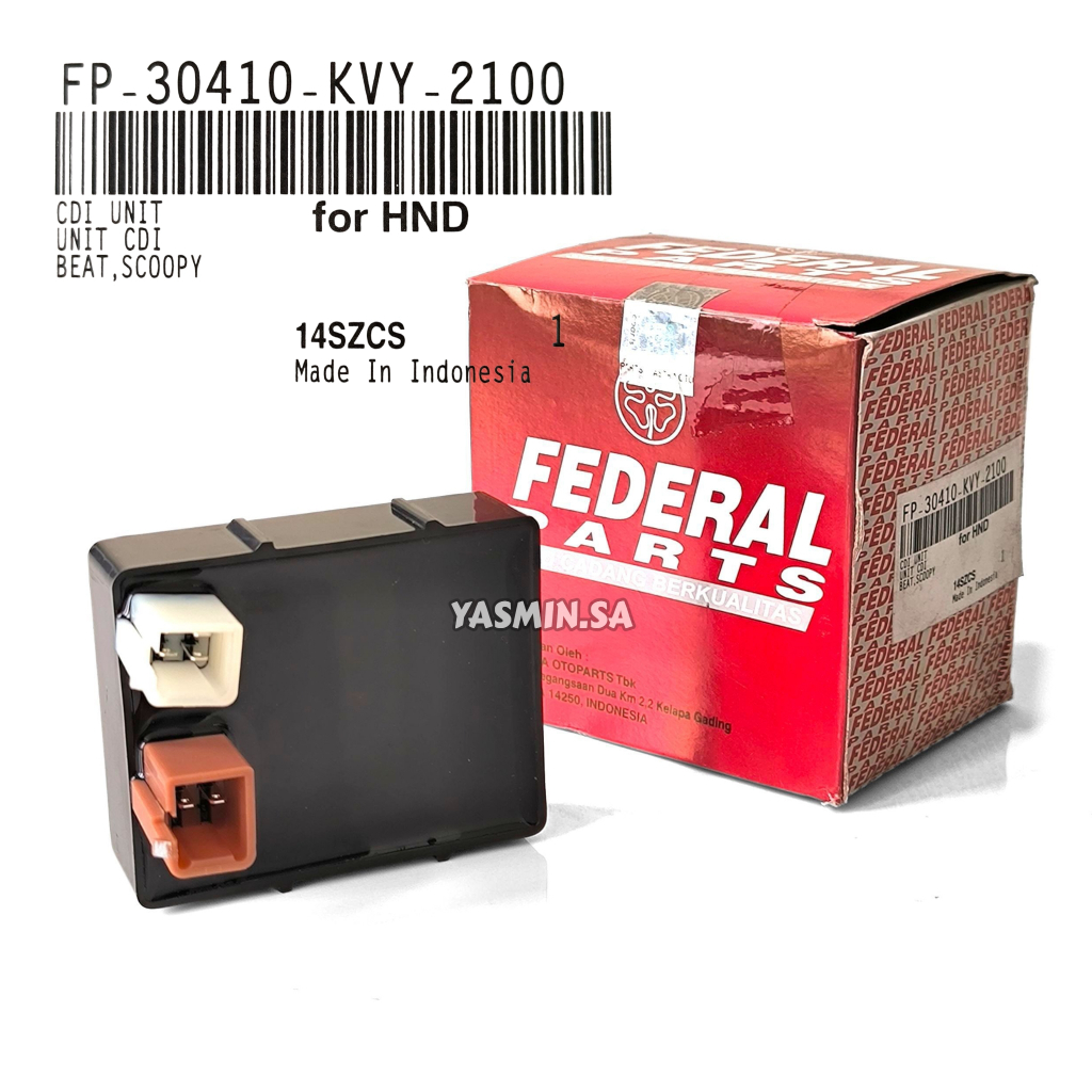 Jual CDI Unit Honda Beat Scoopy Karbu Original Federal FP-30410-KVY ...