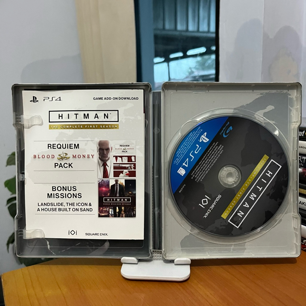 Jual hitman steelbook edition ps4 disc playstation4 kaset ps bd ...
