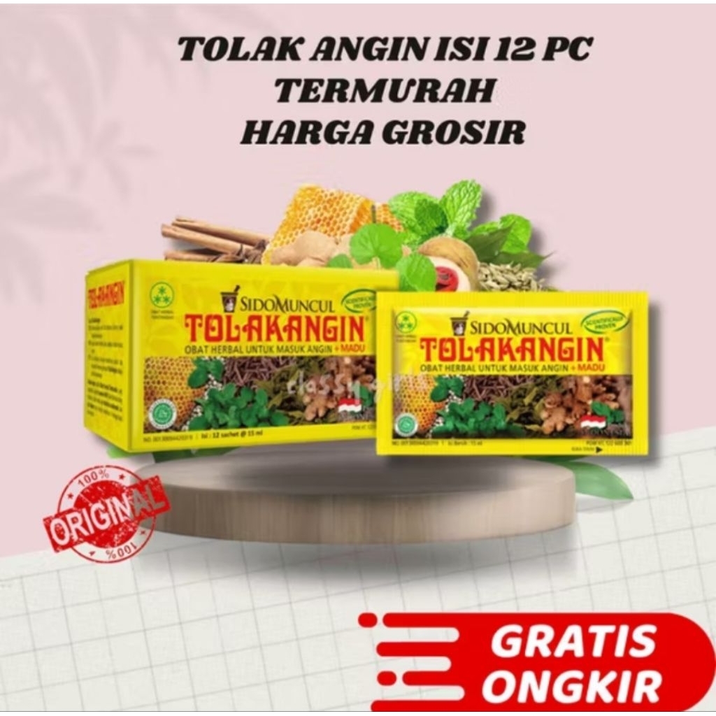 Jual Tolak Angin Cair Herbal 2 Box 24 Sachet - Masuk Angin Daya Tahan ...