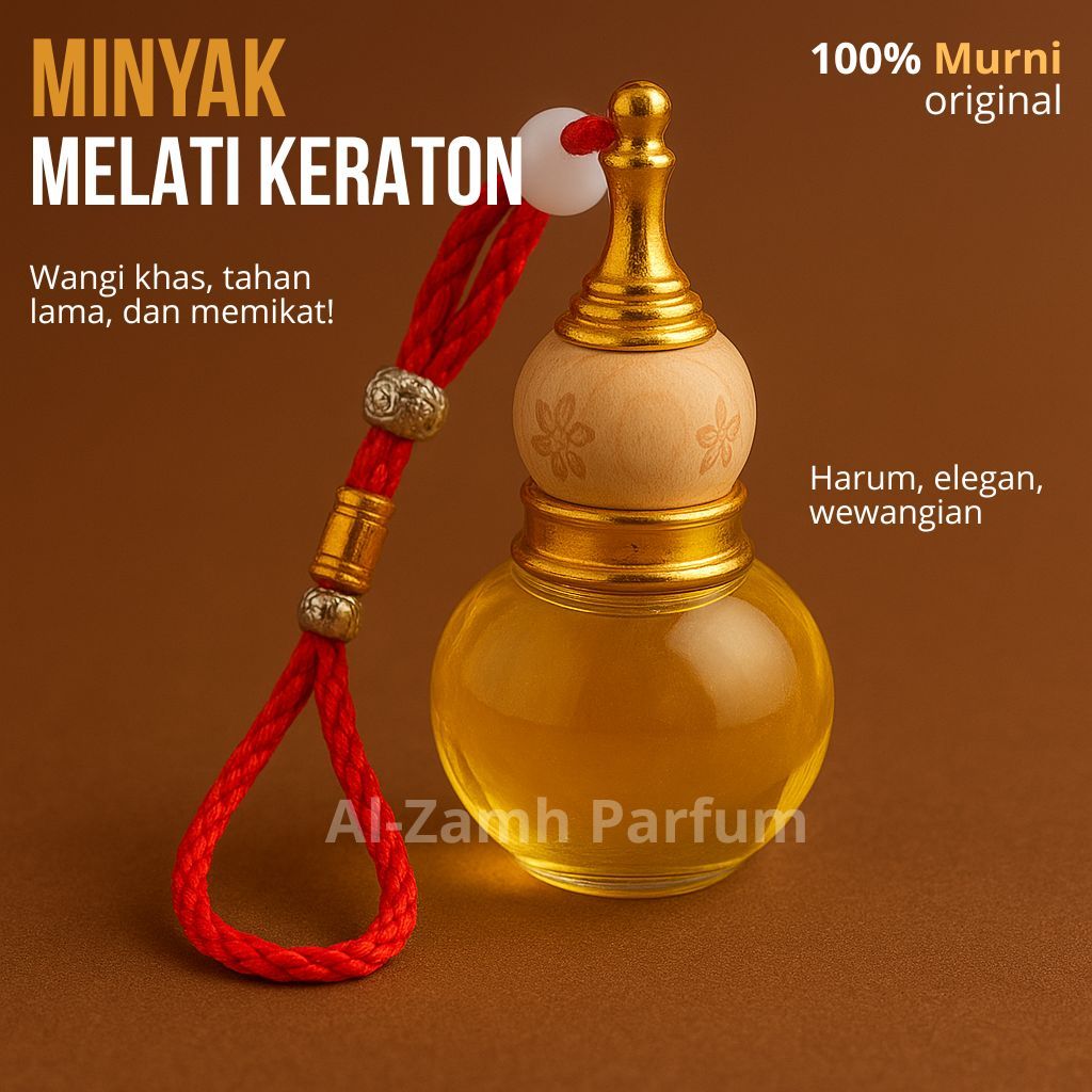 Jual Parfum Minyak Melati Keraton 100% Murni Non Alkohol Model Labu ...