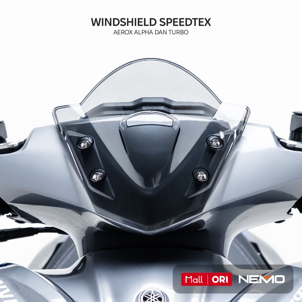Jual Nemo Windshield Speedtex Aerox Alpha, Turbo, Connected 2020-2024 ...