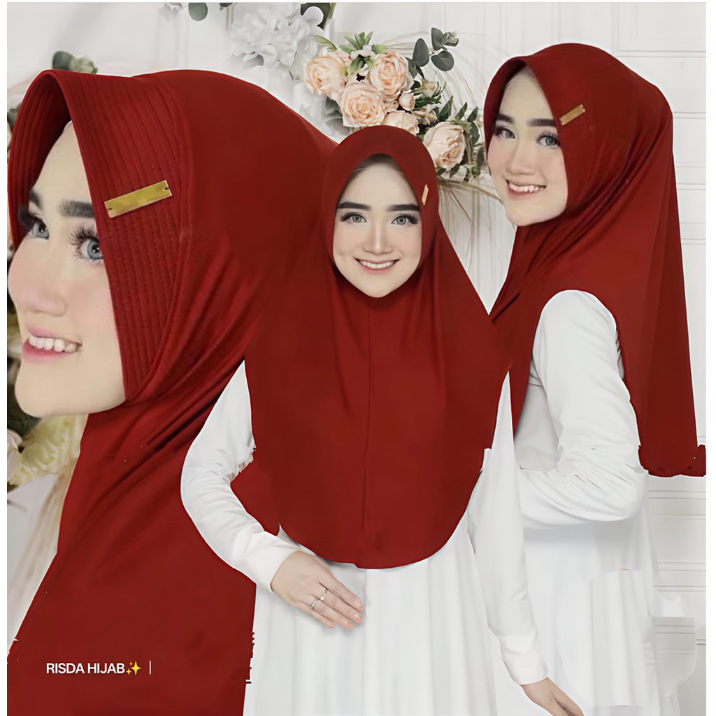 Jual BERGO HAMIDAH SIZE XL LABEL AKRILIK / BERGO AMIRA PINGGUIN BY ...