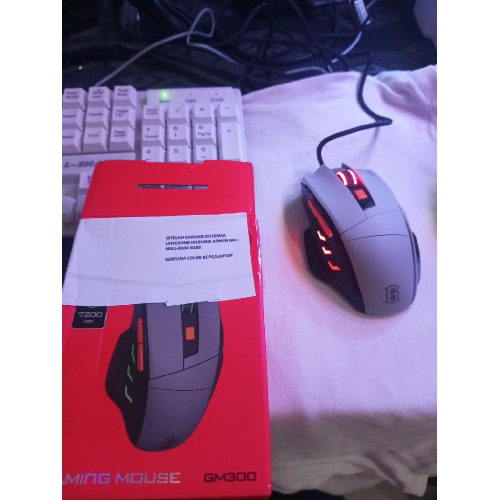Jual Mouse Gamen Gm300 | Shopee Indonesia