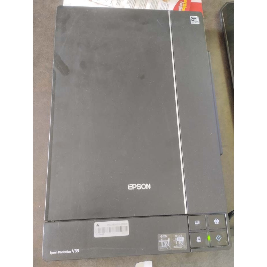 Jual Scanner Epson Perfection V33 – Scan Faltbed A4 scanner bagus hasil ...