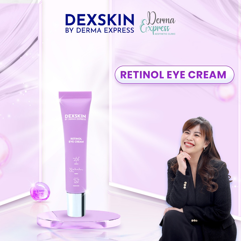 Jual DEXSKIN BY DERMA EXPRESS Retinol Eye Cream 15gr | Shopee Indonesia