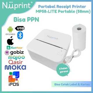 Jual NUPRINT Printer Thermal Bluetooth 58MM PORTABLE THERMAL BATERAI ...