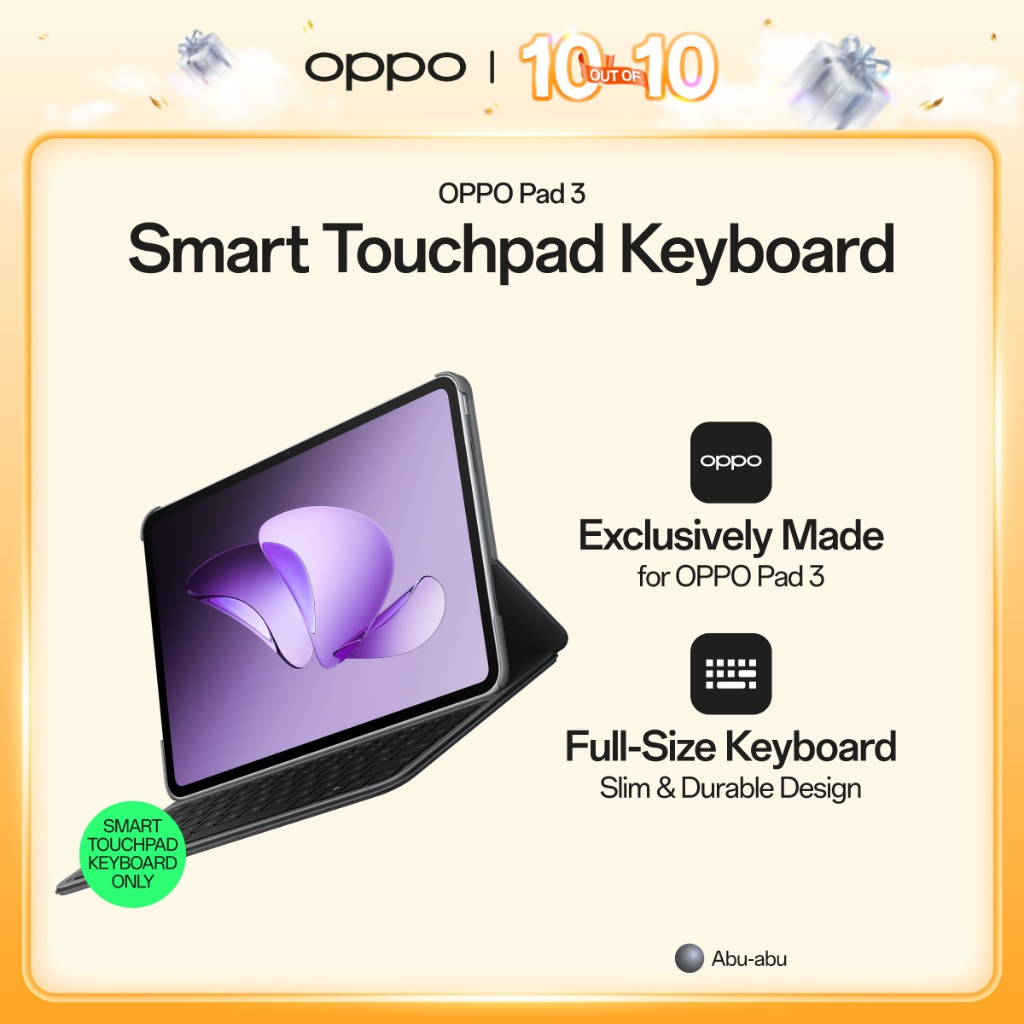 Jual OPPO Pad 3 Smart Keyboard OPK2403 [Slim & Durable Design ...