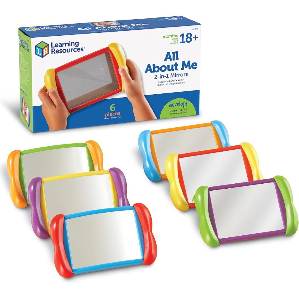 Jual Learning Resources All About Me 2 in 1 Mirrors - 6 Pieces | Shopee ...