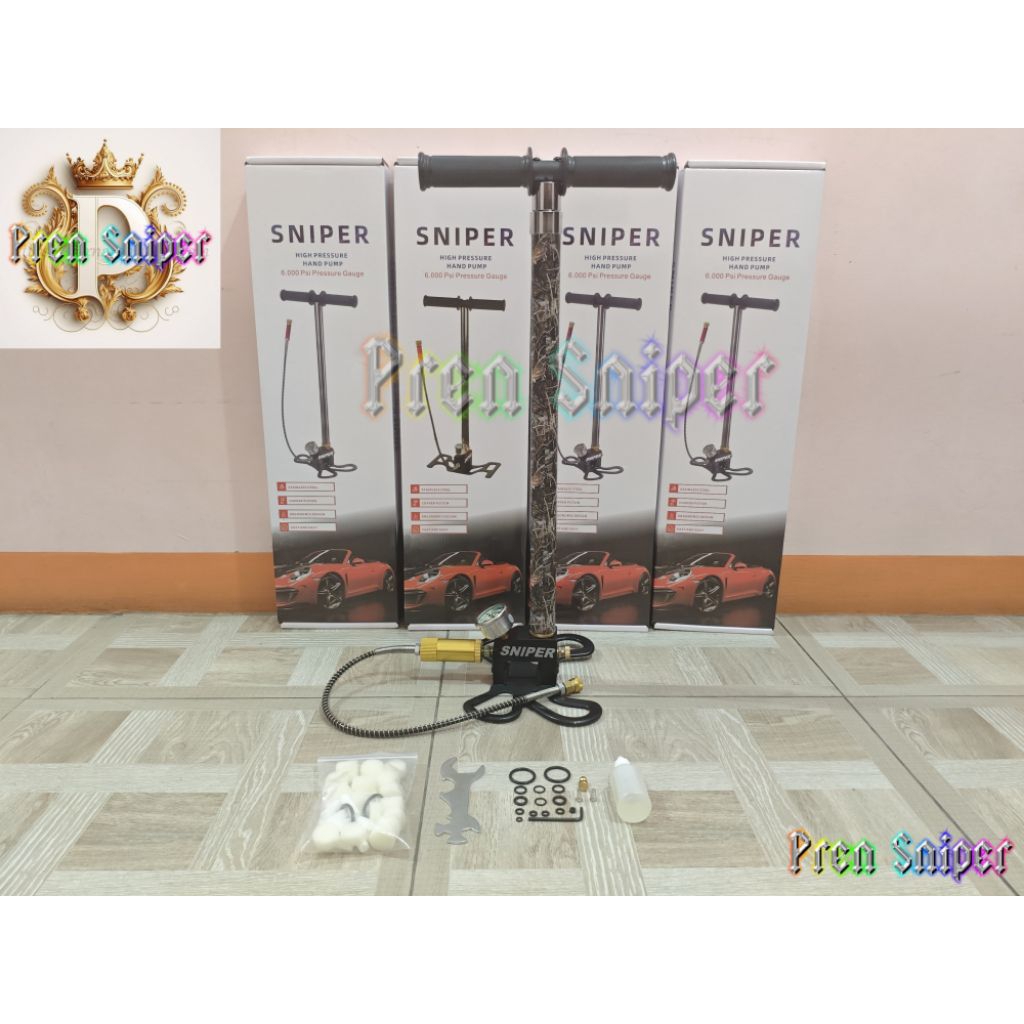 Jual Pompa PCP 4 Stage Filter Besar Camo, Pompa PCP 4 Stage Kaki Lipat ...