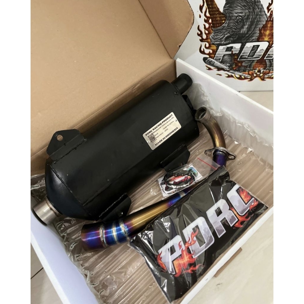 Jual Knalpot PDRC Standar Racing Header Titanium Tabung 1:1 dengan ...