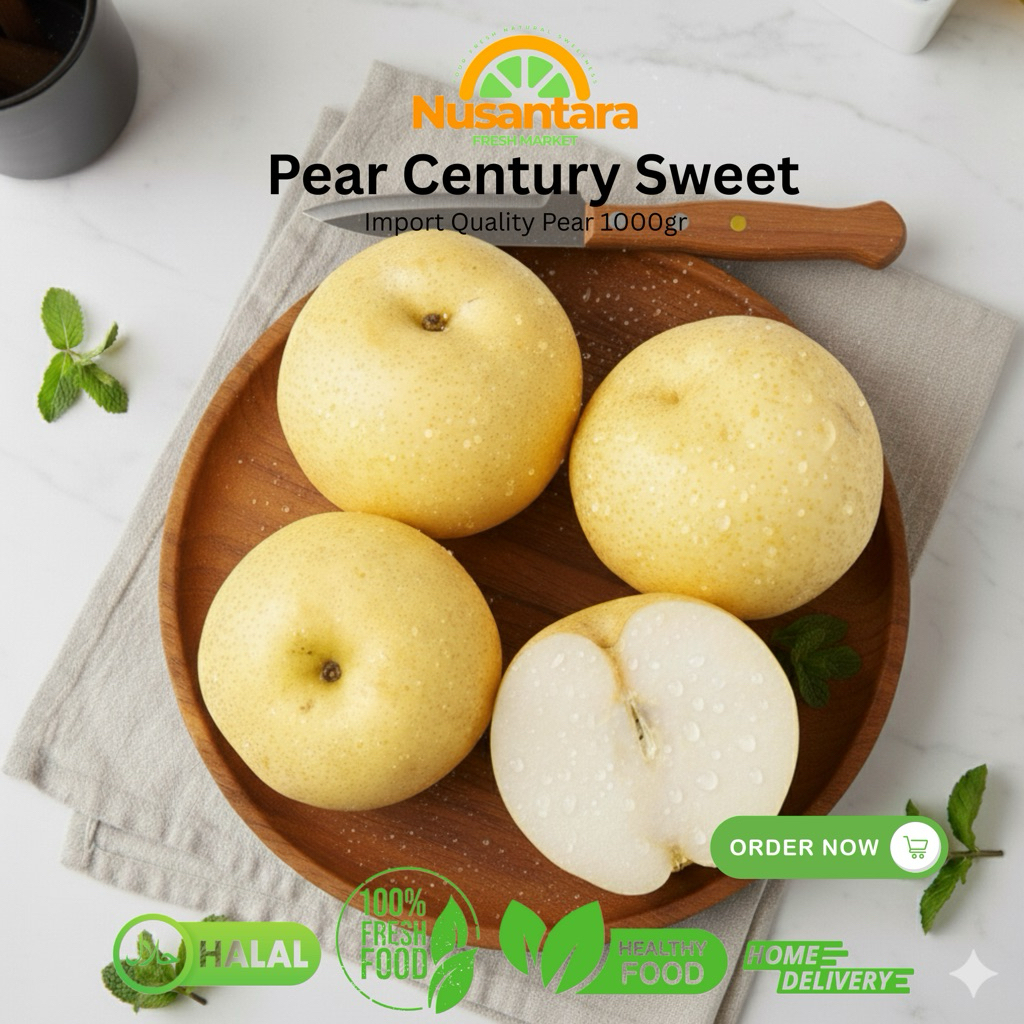 Jual Pear Century Pir Century Impor 1 kg - Buah Segar & Sehat ...