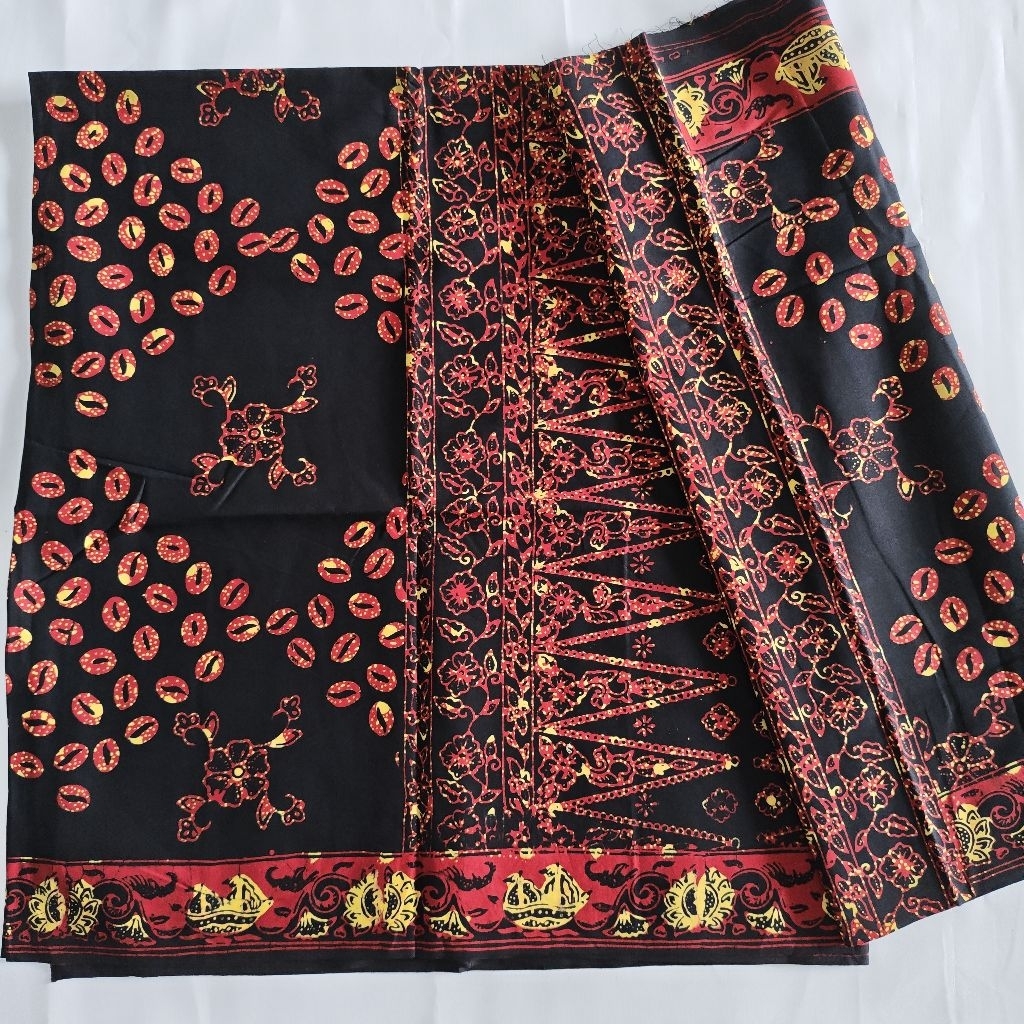 Jual Set sarung selendang batik jambi katun kain setelan tekuluk motif ...