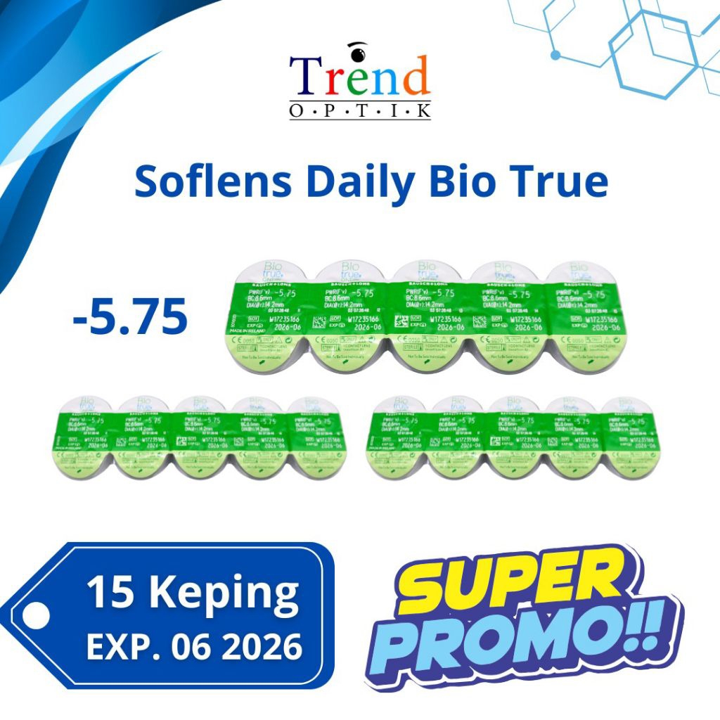 Jual Promo | soflen Bio True Daily isi 15 keping | soflen harian ...