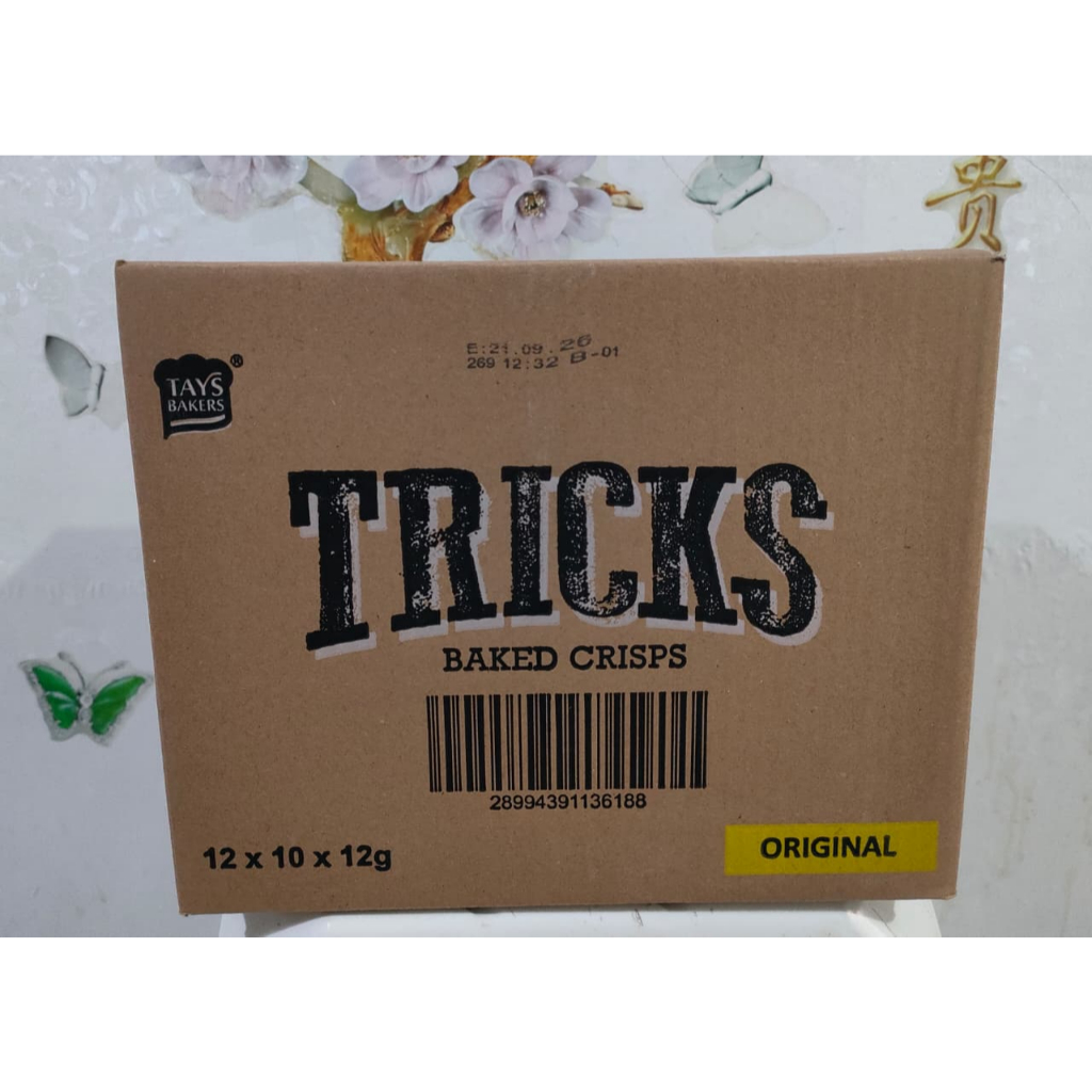 Jual TRICKS BISKUIT KENTANG KEMASAN BESAR RASA ORIGINAL 1 DUS 12 BOX ...