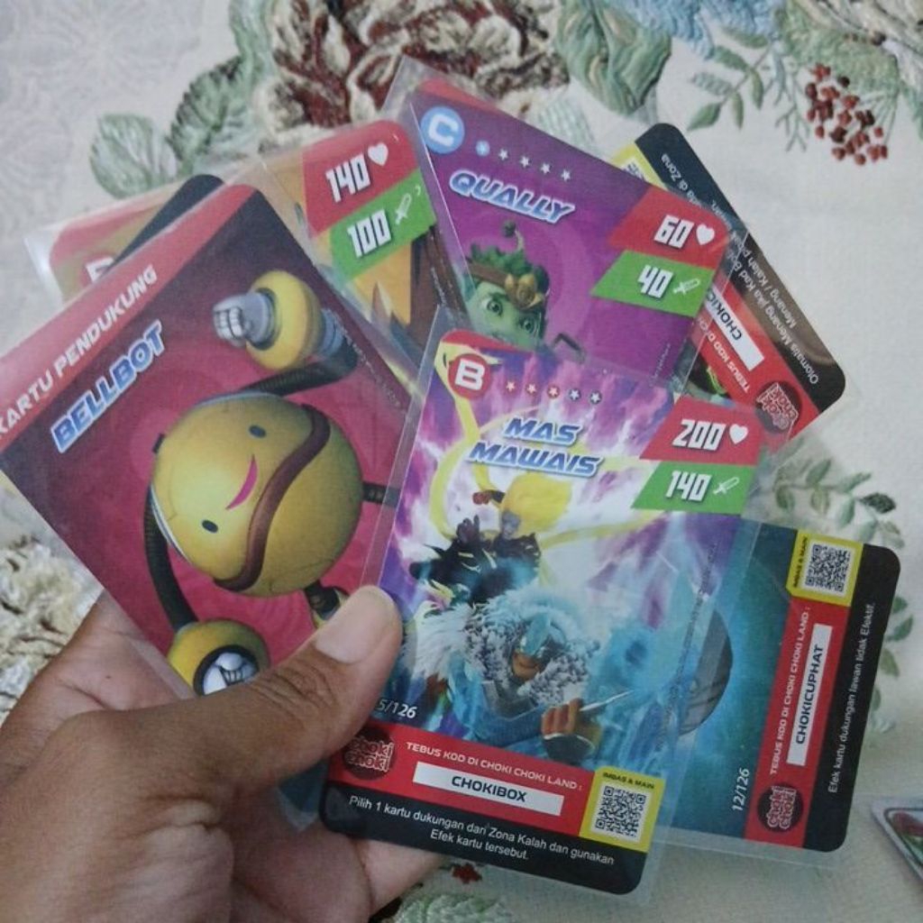 Jual CHOKI CHOKI X Boboiboy - Monsta Galaxy Card | Shopee Indonesia