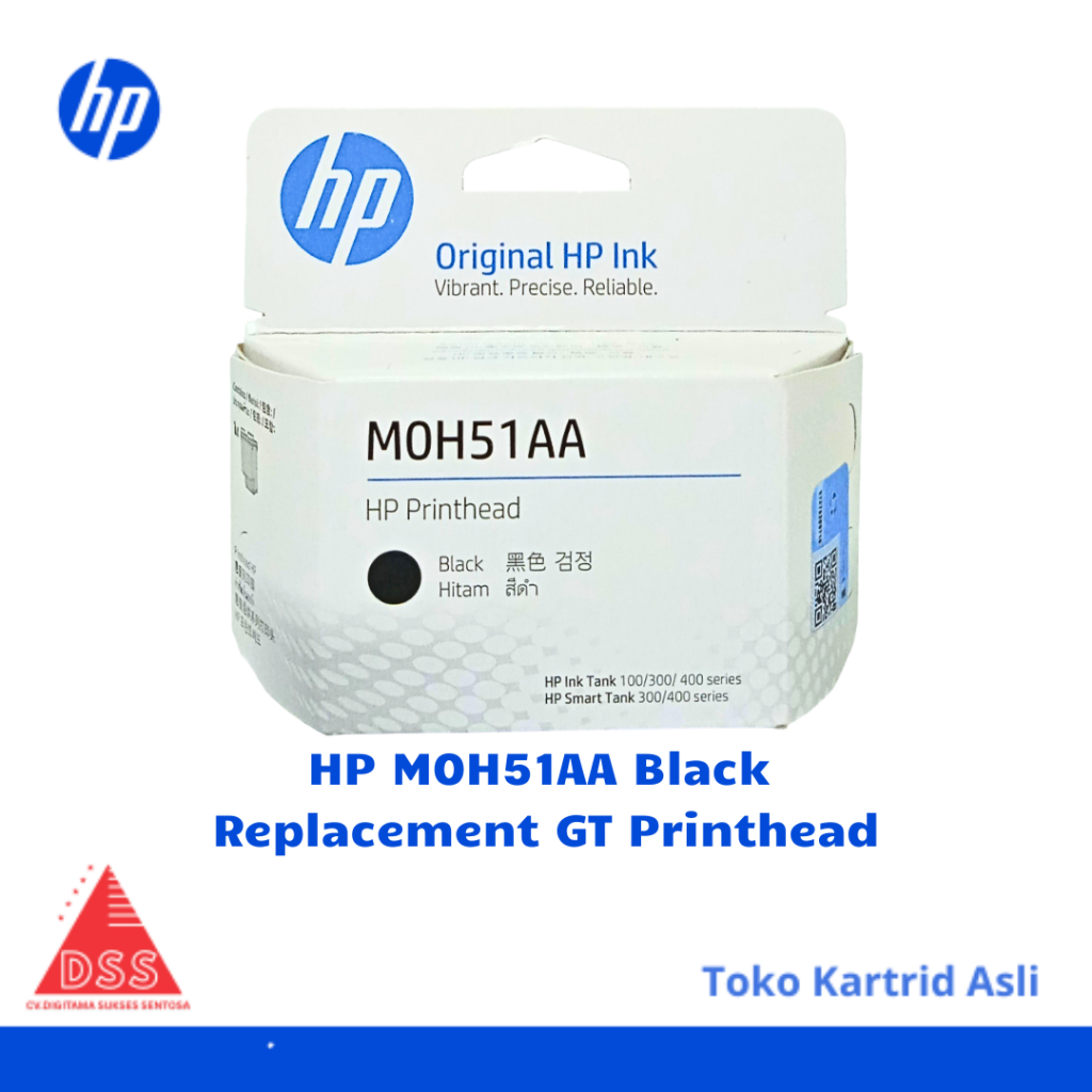 Jual HP M0H51AA Black Replacement GT Printhead | Shopee Indonesia