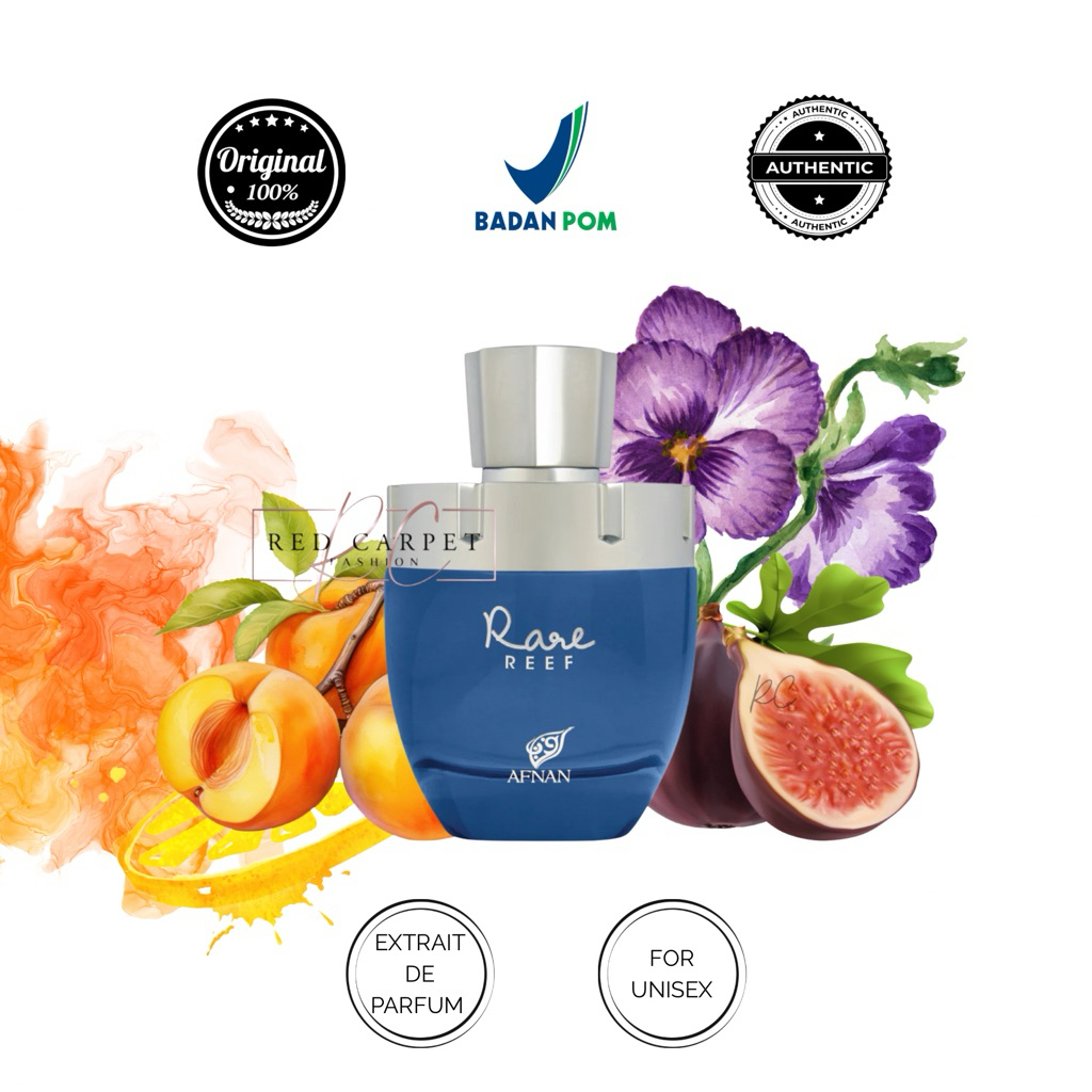 Jual PARFUM AFNAN RARE REEF EXTRAIT DE PARFUM 100ml for unisex | Shopee ...