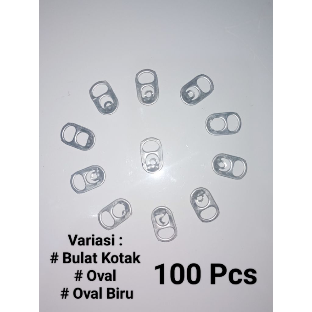 Jual Klip Pembuka Tutup Kaleng (Bulat)100 Pcs | Shopee Indonesia