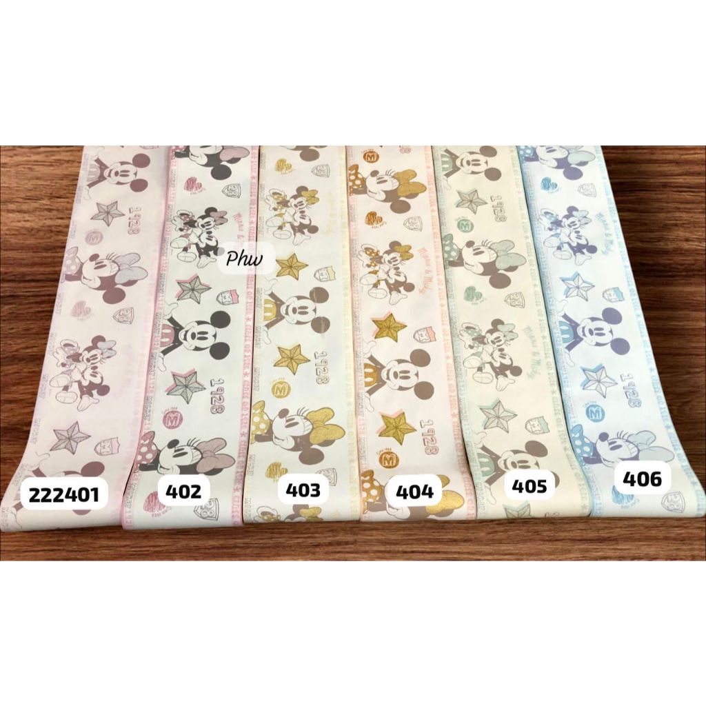 Jual Wallpaper Border Anak Motif Mickey Mouse Disney Lucu Soft 22240 ...