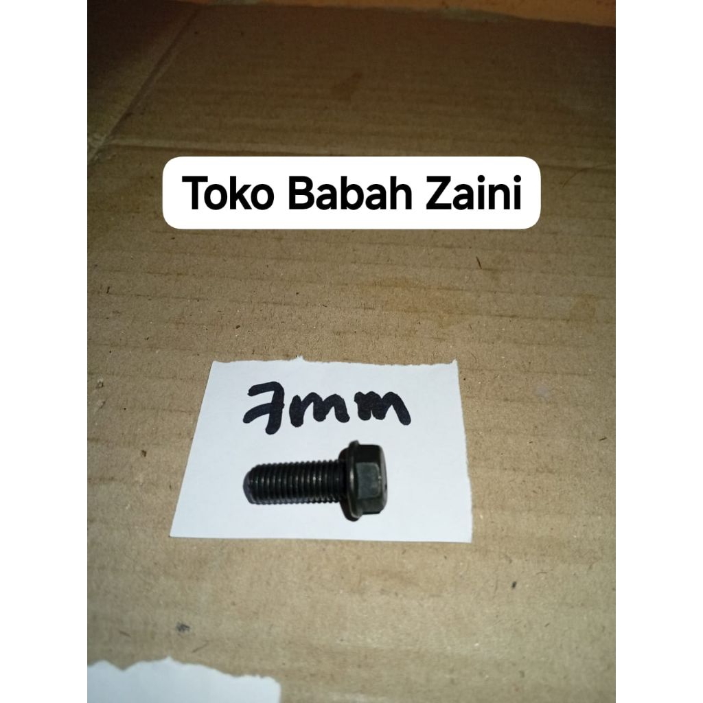 Jual Baut Ulir Drat Balik Mesin Potong 7mm (merek tertentu) | Shopee ...